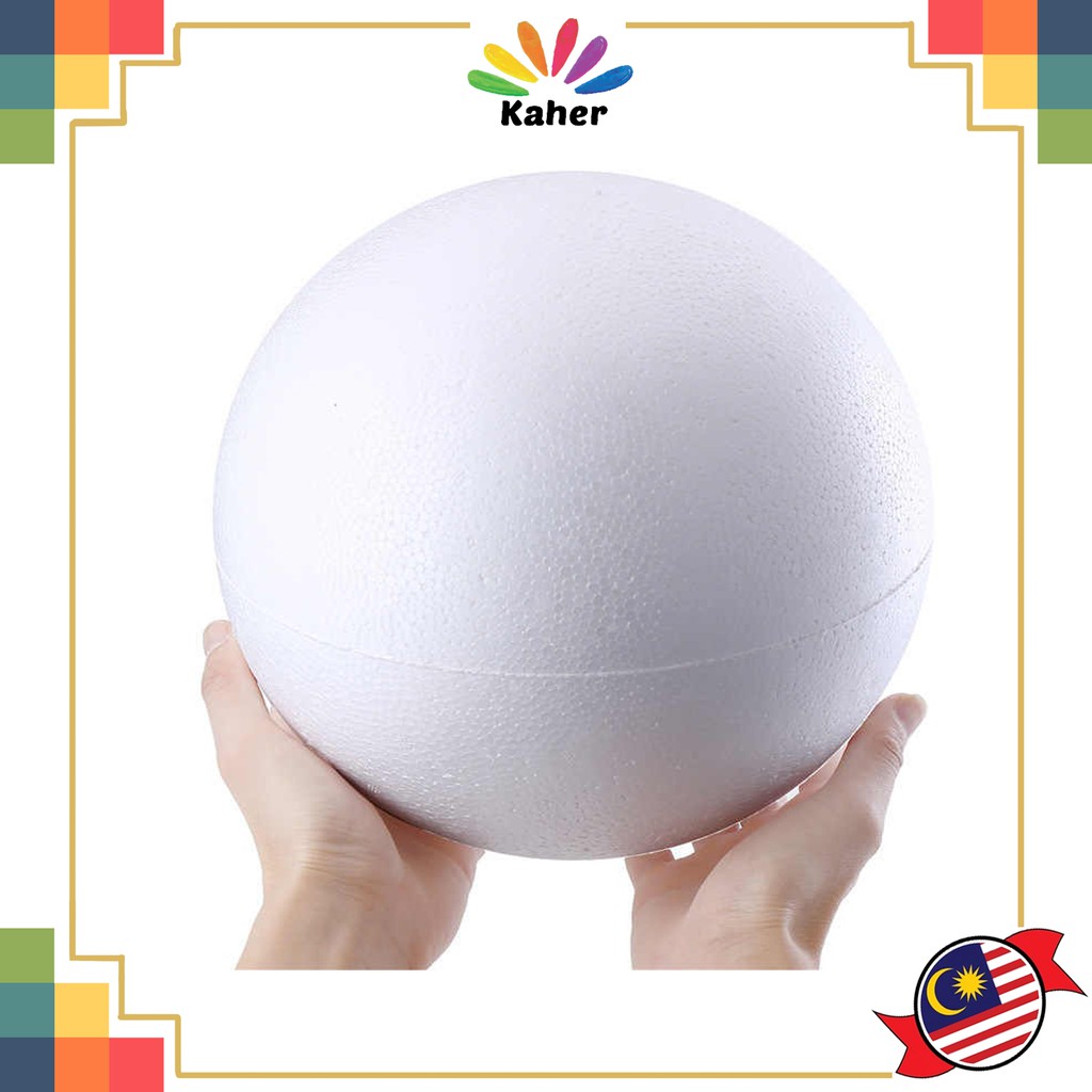 Styrofoam Ball 15CM - 30CM for DIY decorations /DIY Handicrafts / Solid ...