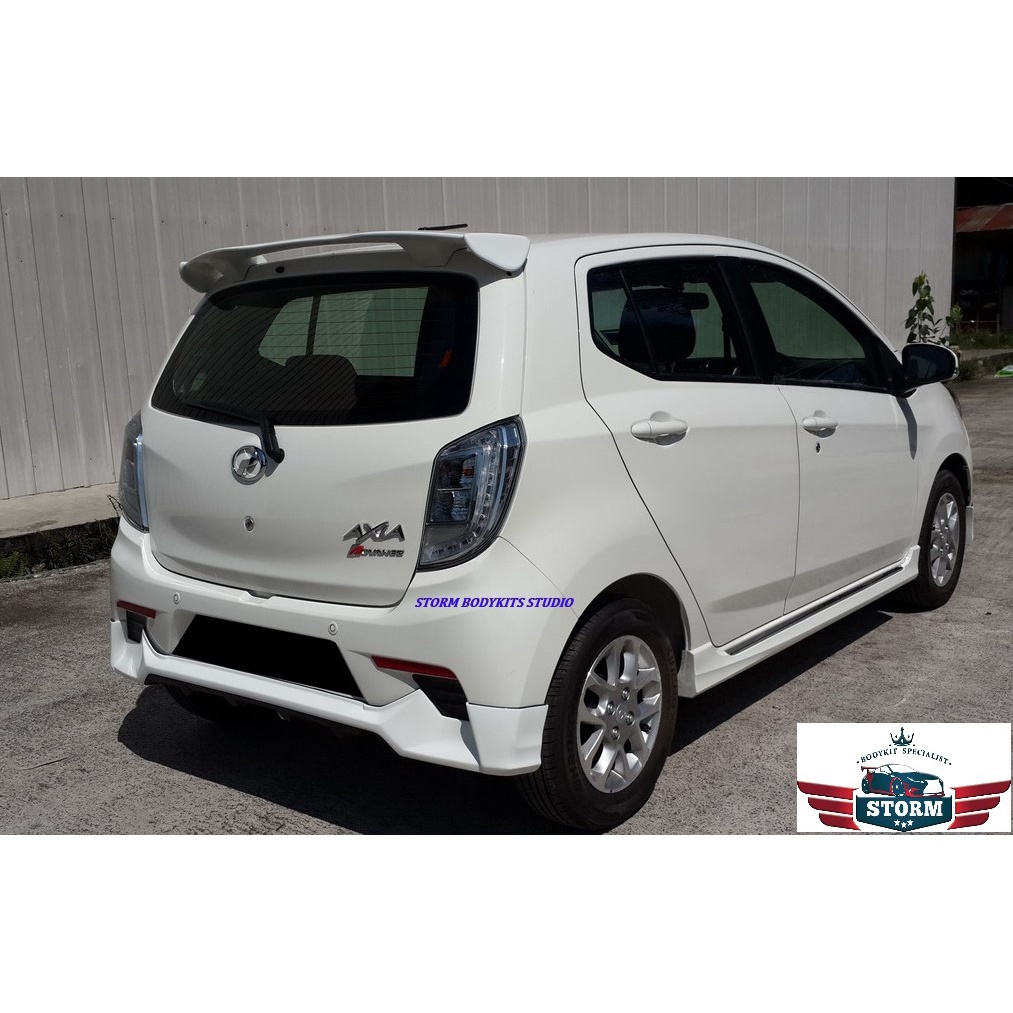 PERODUA AXIA 2014 - 2016 ( SE / ADVANCE SPORTIVO ) REAR SKIRT WITH 2K ...