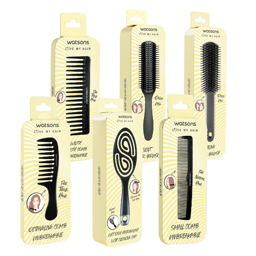 Tresemme Fashion Anti Static Comb Beauty Scalp Air Cushion Hair Brush ...