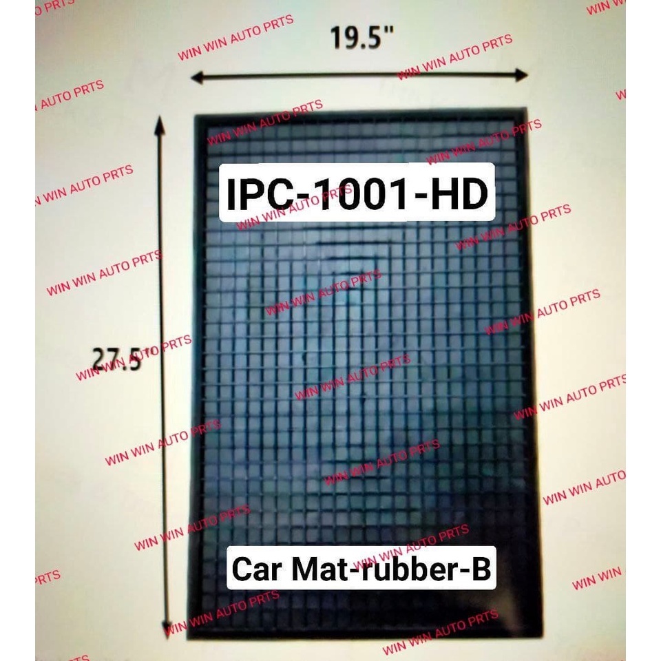 FLOOR CAR MAT HIGH QUALITY THICK RUBBER CARPET MAT BIG SMALL SIZE LORRY ...