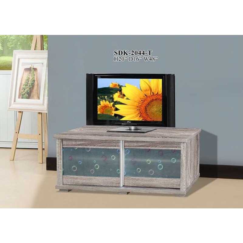 4 FEET TV CABINET/TV MEDIA STORAGE CABINET | Shopee Malaysia