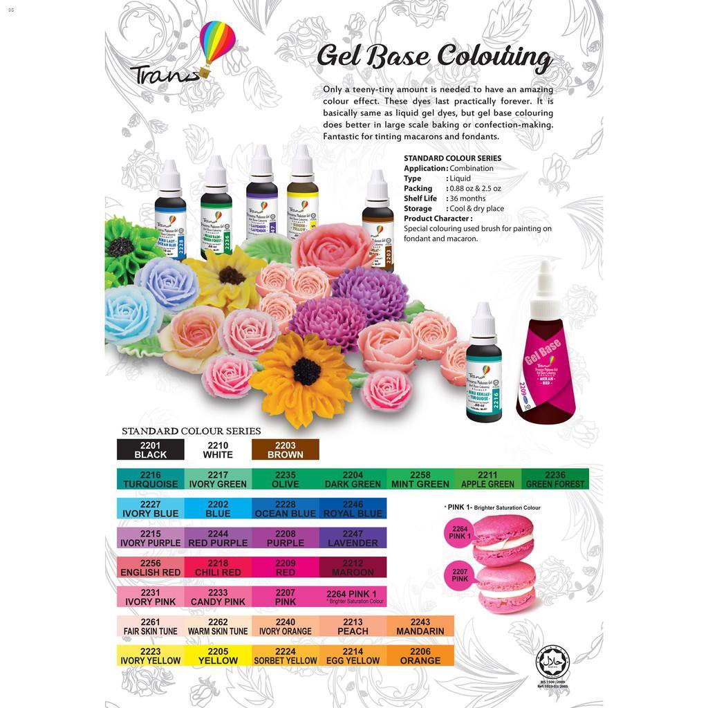 Gel base food colouring special colour - halal / coloring/ edible ...