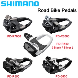 Shimano pedal road bike carbon fiber pedal 105 PD—R540/R550/R5800/R7000/R8000 SPD self-locking ...