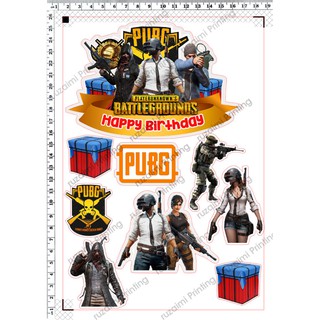 PUBG Cake Topper 005 | Shopee Malaysia