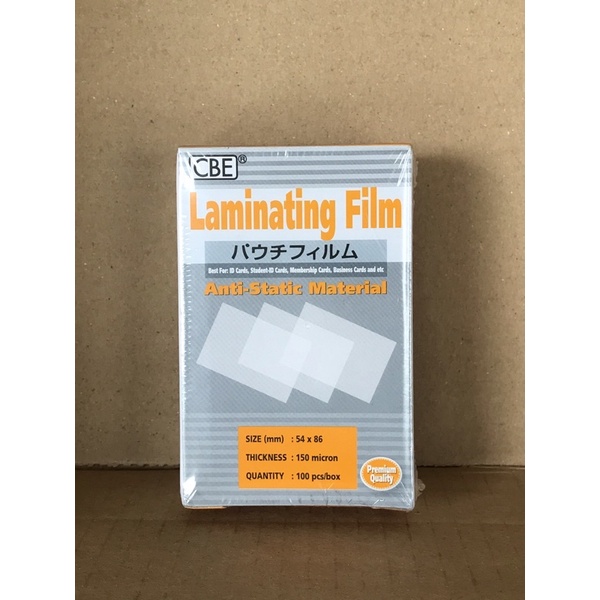 CBE Laminating Film (saiz IC) | Shopee Malaysia