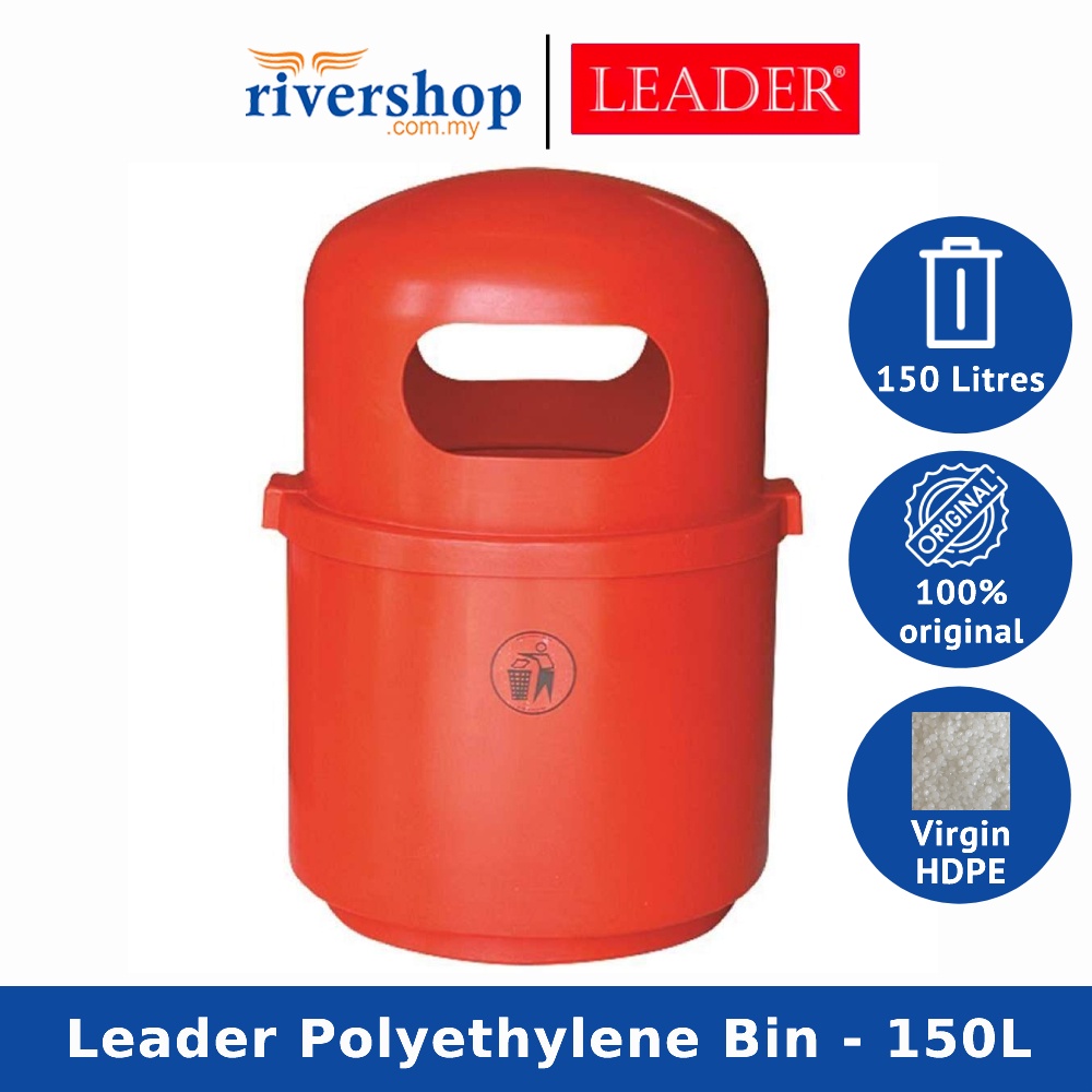 LEADER 150Litres Summer Polyethylene Garbage Compost Wastebin 150L ...