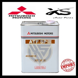 (100% Original) Mitsubishi ATF SP3 Auto Gear Oil / Transmission(4L ...