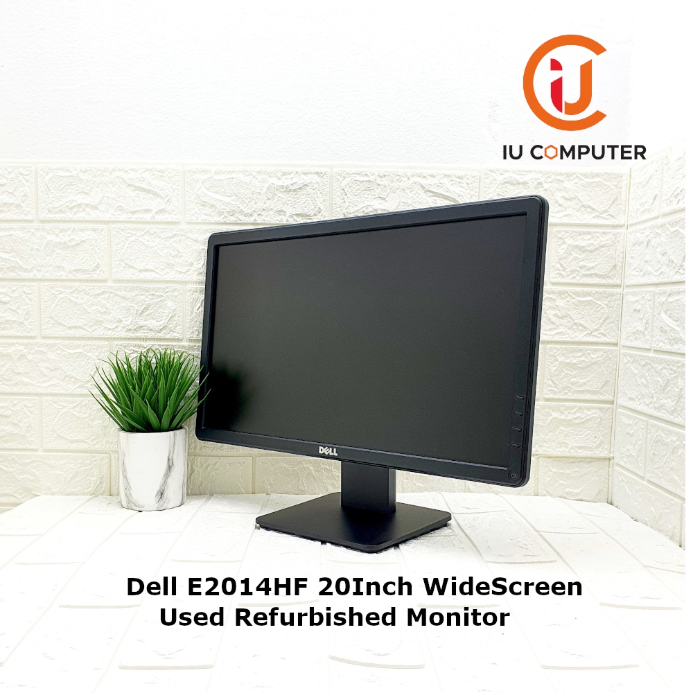 DELL E2014HF 20 INCH FLAT PANEL WIDESCREEN LED USED REFURBISHED MONITOR ...