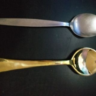 Sudu sup tembaga kuning brass Terengganu buatan tangan. | Shopee Malaysia