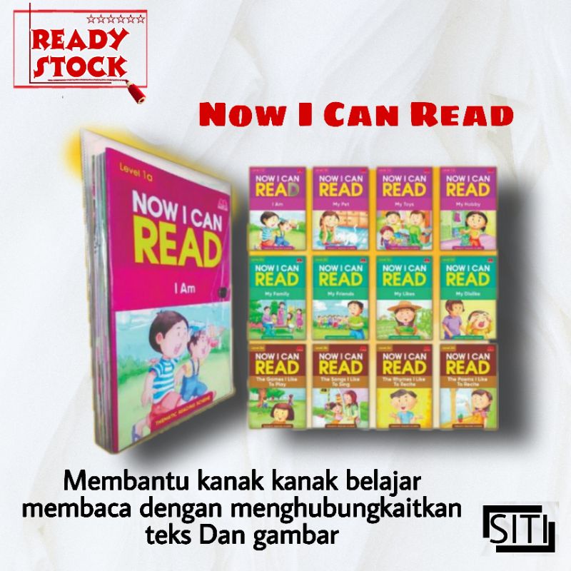 Now I Can Read (12 Buah Buku) | Shopee Malaysia