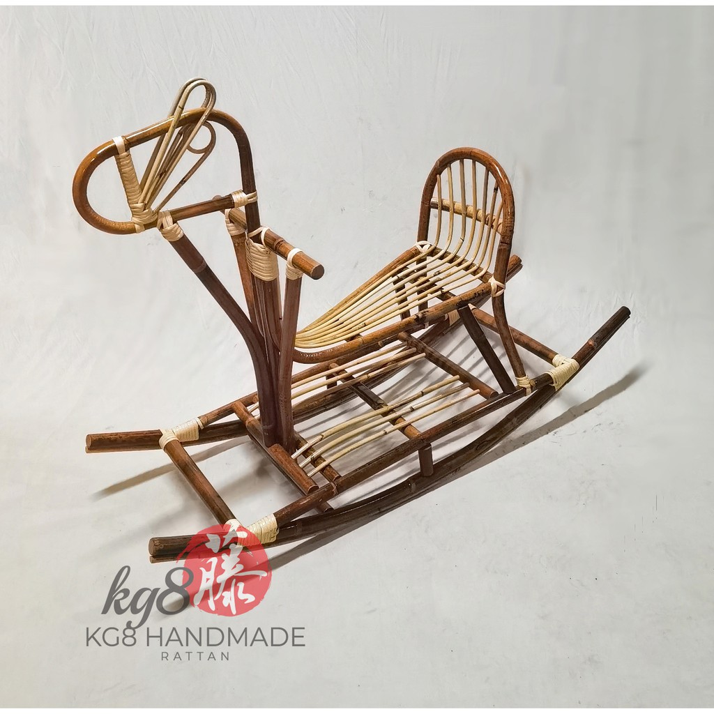 Kg8 Rattan: Child Rocking Horse Rattan / Anak Rotan Kuda Goyang ...