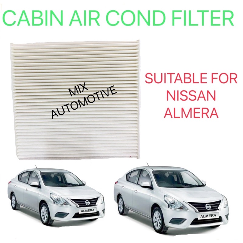 CABIN AIR COND FILTER NISSAN ALMERA N17 27277-1HD0A / PENAPIS AIR COND ...