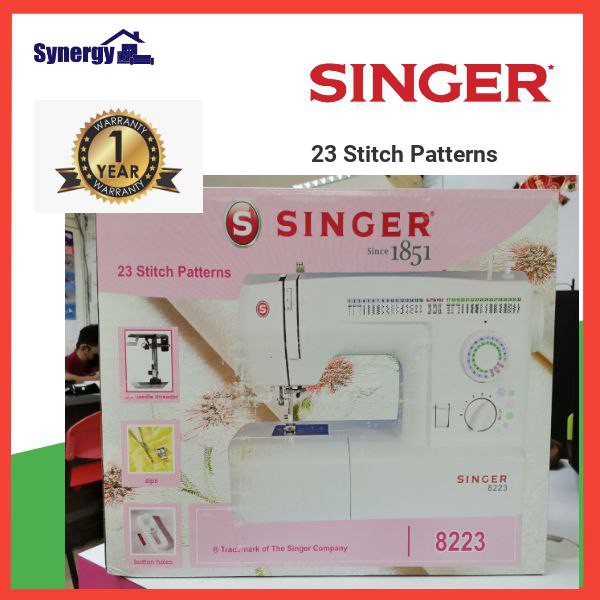 Singer Brand 8223 ( 23 Stitch Patterns ) | Shopee Malaysia