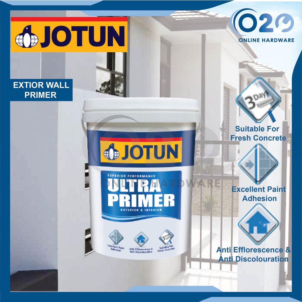 Jotun Ultra Primer Exterior & Interior Wall Primer Cat Undercoat ...