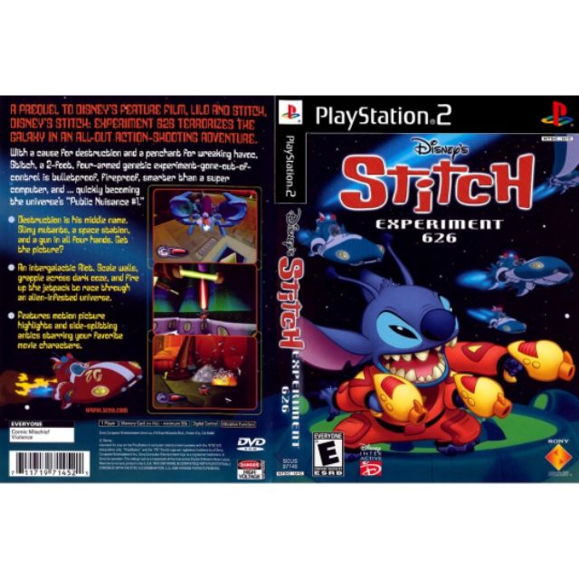 PS2 GAMES COLLECTION (Disney's Stitch: Experiment 626) | Shopee Malaysia
