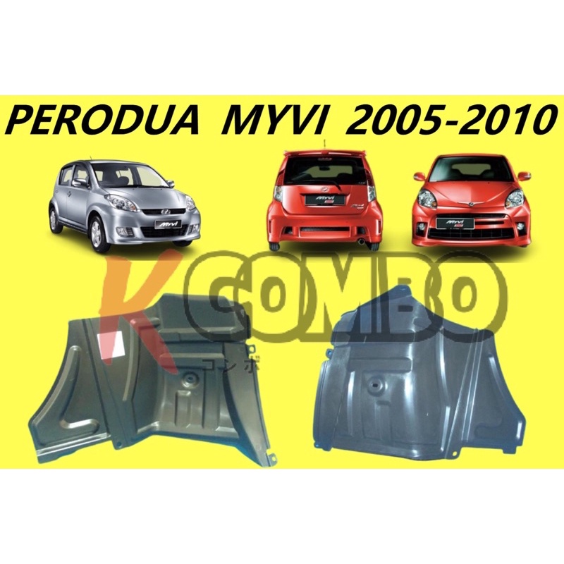 PERODUA MYVI 2005-2010 REAR FENDER LINER / FENDER PROTECTOR / BELAKANG ...