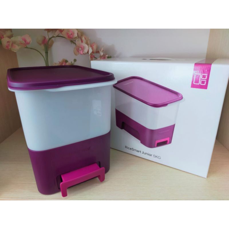 Rice Smart Tupperware - Bekas Beras 5kg - Tong Beras Tupperware ...