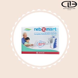 NEBZMART PORTABLE NEBULIZER (COMPLETE NEBULIZATION CARE KIT) | Shopee ...