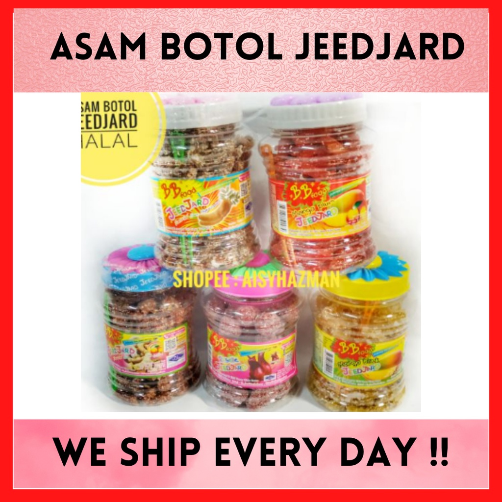 ASAM BOTOL JEEDJARD HALAL ORIGINAL BB FOOD / UMMI | Shopee Malaysia