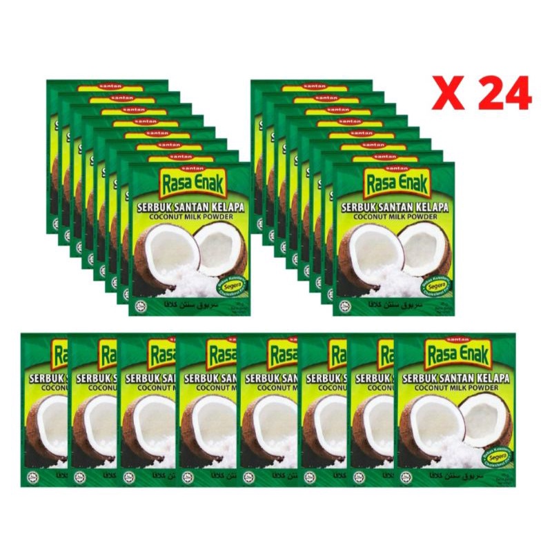 Rasa Enak Serbuk Santan Kelapa Coconut Milk Powder 45g | Shopee Malaysia