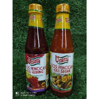 [READYSTOK] UMMI SOS PENCICAH CILI SEGAR & CILI KERING 340G | Shopee ...