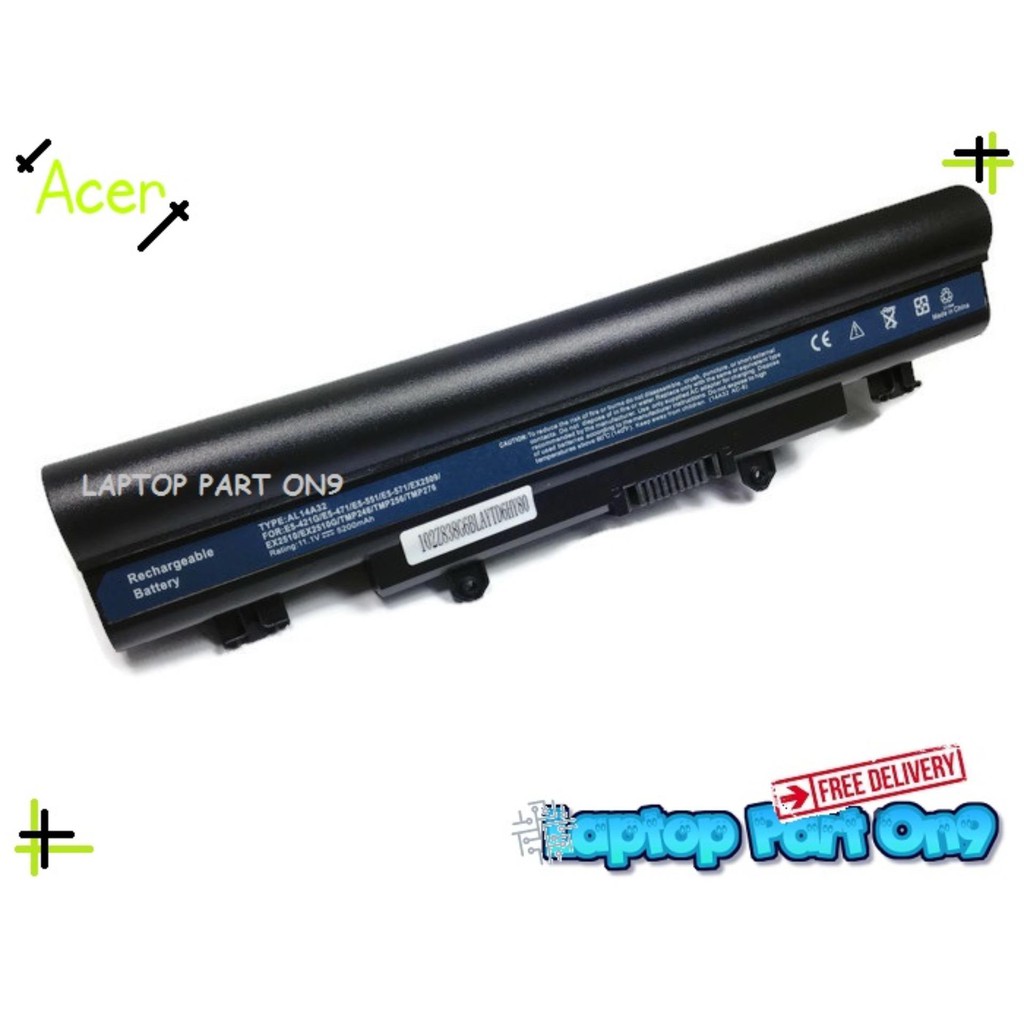 Acer Aspire E5-471 E5-471G Laptop Battery | Shopee Malaysia