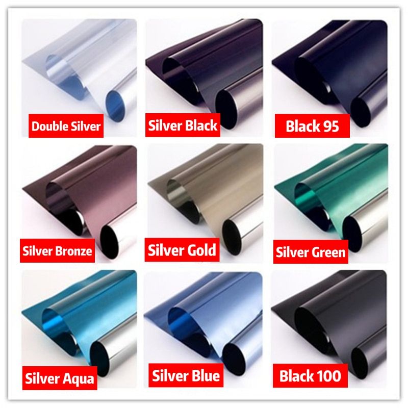 4ft X 8ft 48 X 96 Window Film Tinted Rumah Pejabat Tahan Panas