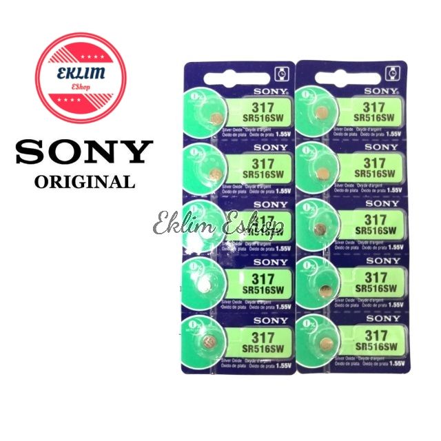 SONY/Maxell 100% Original Battery SR516SW (1Pcs) | Shopee Malaysia