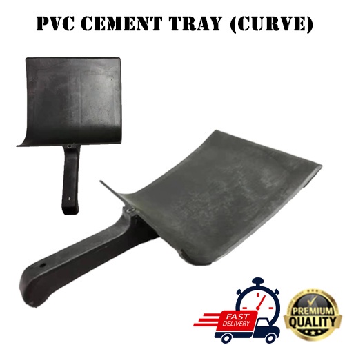 PVC CEMENT TRAY (CURVE) / Tray cement / PVC DULANG SIMEN CURVY SHAPE ...