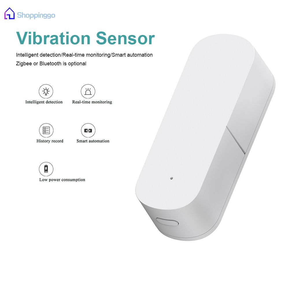 Zigbee Smart Vibration Sensor, Smart Detection Alarm, Home Security ...