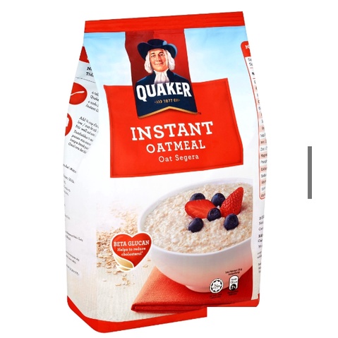 Quaker Oats Whole Rolled Oats 800g & Instant Oatmeal 800g cereal | Shopee Malaysia