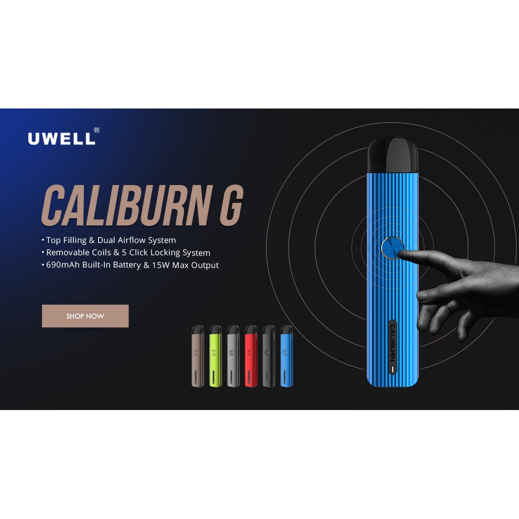 Original Uwell Caliburn G Pod Starter Kit | BeeCost