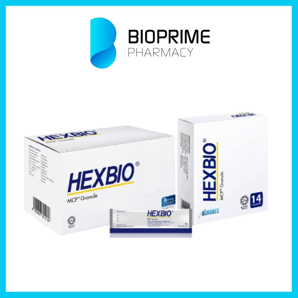 Hexbio MCP Granule Probiotic 1 sachet, 14 sachets, 45 sachets | Shopee ...