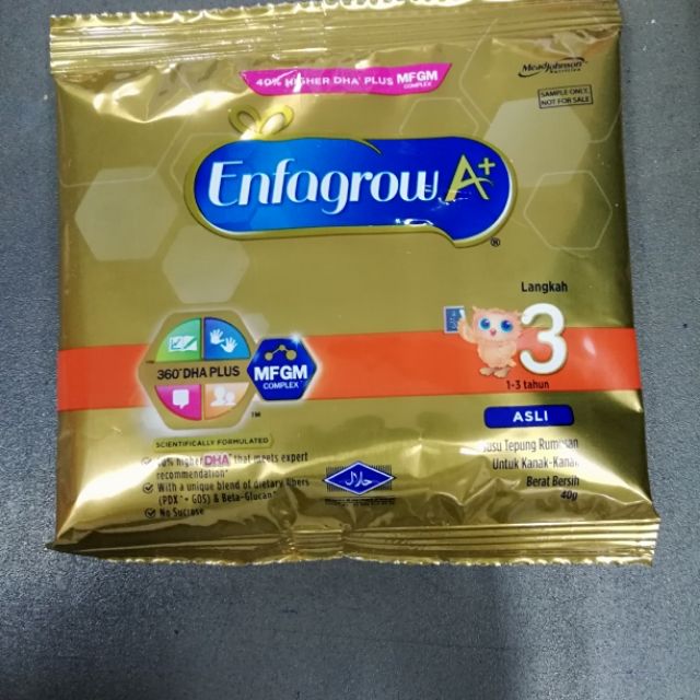 Enfagrow A+ Step 3 Original (40g) - Trial pack | Shopee Malaysia
