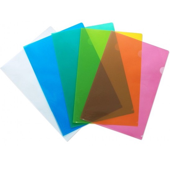 E310 A4 Colour L Shape Folder Holder File | Colored Plastic File Project Cover | Shopee Malaysia
