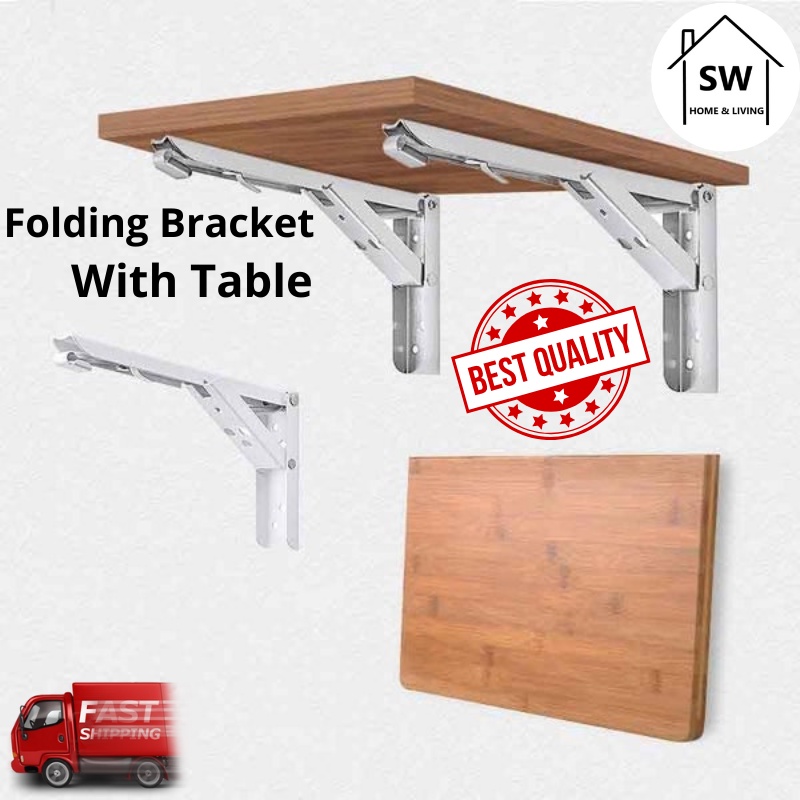 Meja Belajar Meja Lipat Study Table Wall Mounted Table Foldable Wall ...