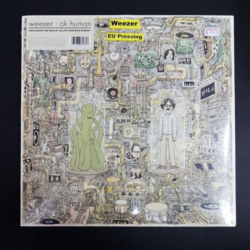 Weezer - Ok Human (LP) | Shopee Malaysia