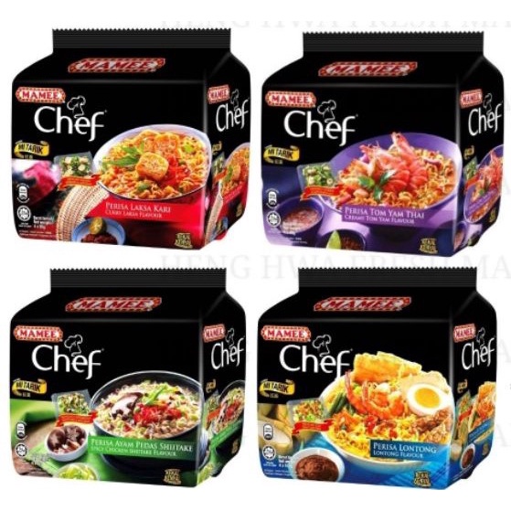 MAMEE Chef Instant Noodle (4 in Pack) | Shopee Malaysia