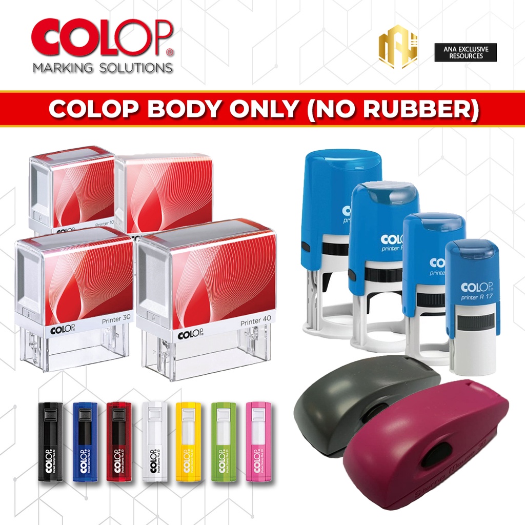 (NO RUBBER / TIADA GETAH) BODY SET ONLY COP COLOP P10 - P60, R17 - R40 ...