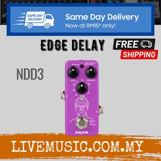 NUX NDD-3 MINI CORE SERIES EDGE DELAY PEDAL ( NDD3 / NDD 3 ) | Shopee ...