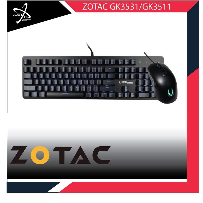 ZOTAC GAMING KEYBOARD GK3531/GK3511 MOUSE COMBO SET | Shopee Malaysia
