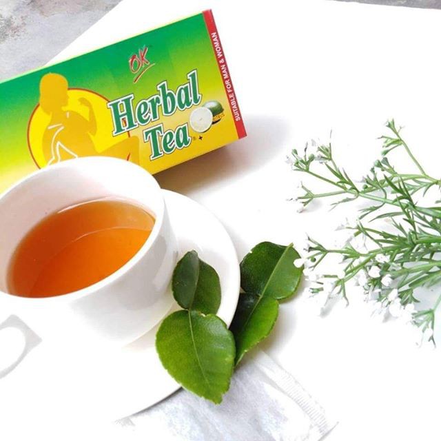 TEH HERBA OK ORIGINAL / HALIA / LIMAU PURUT ORANG KAMPUNG 25 UNCANG ...