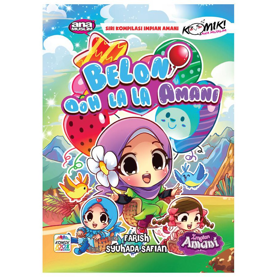 3 BUKU RM30 -- HOT -- KOLEKSI IMPIAN AMANI COLLECTION -- KOMIK KANAK2 ...