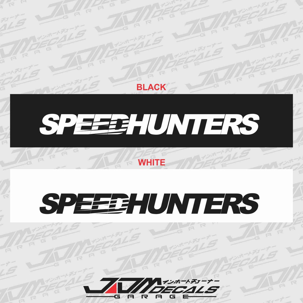 Speedhunters Windshield Sticker | Shopee Malaysia