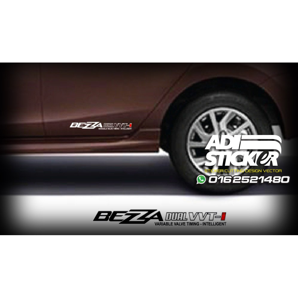 Sticker pintu perodua Bezza | Shopee Malaysia