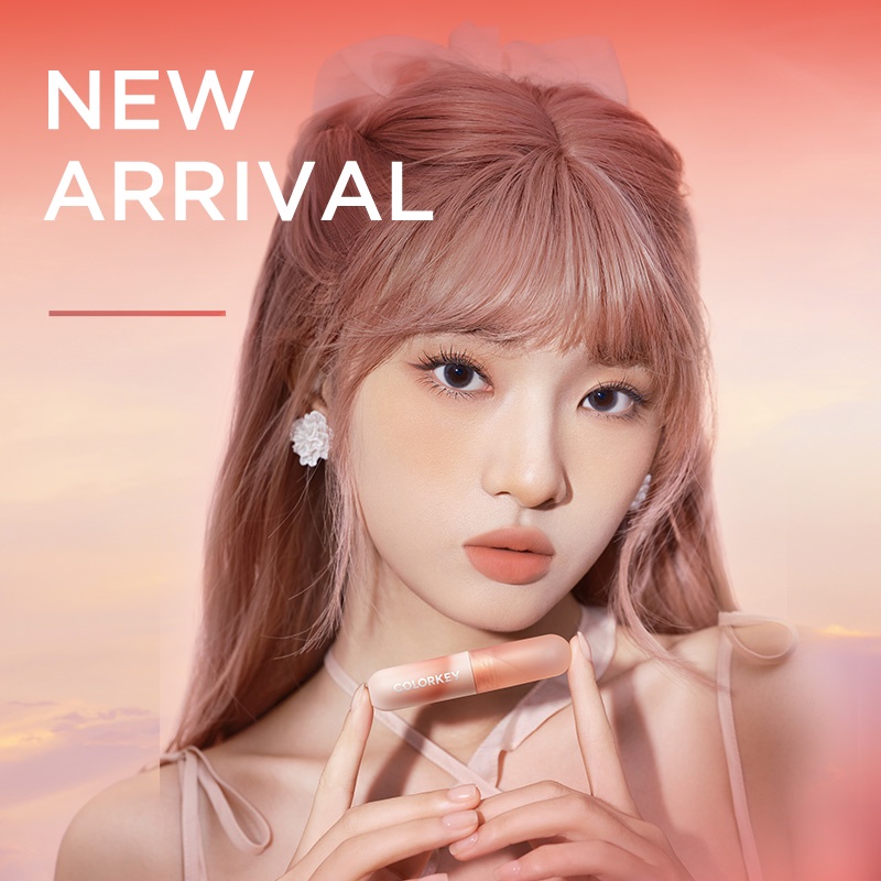 Colorkey Mousse Lip Mud Matte Texture Lip Gloss Liquid Lipstick Non ...