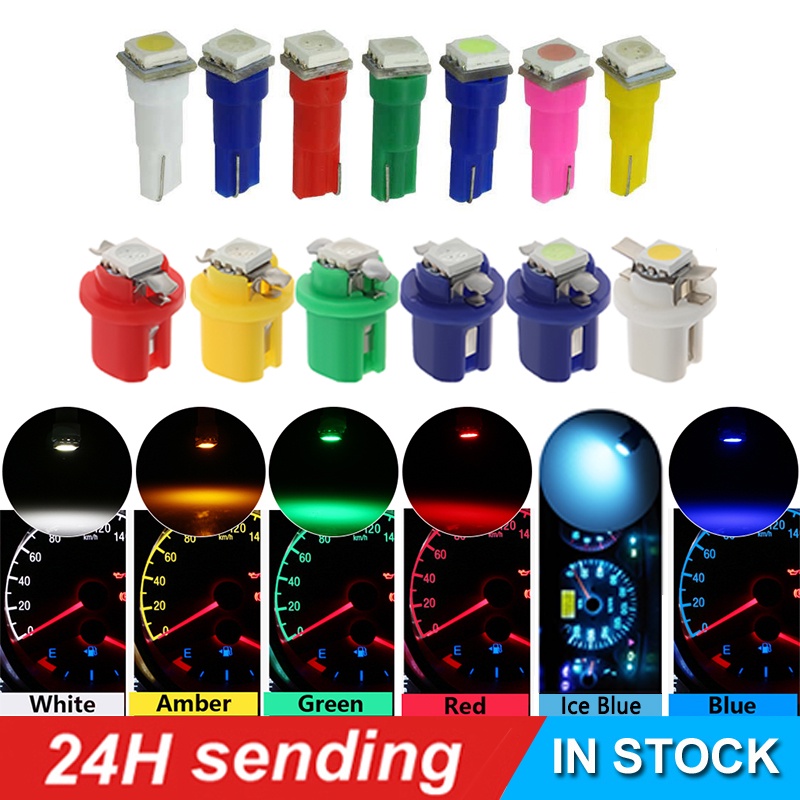 [Ready Stock] CAR METER PANEL T5 5050 1SMD LED BULB 1PCS MYVI VIVA ALZA ...