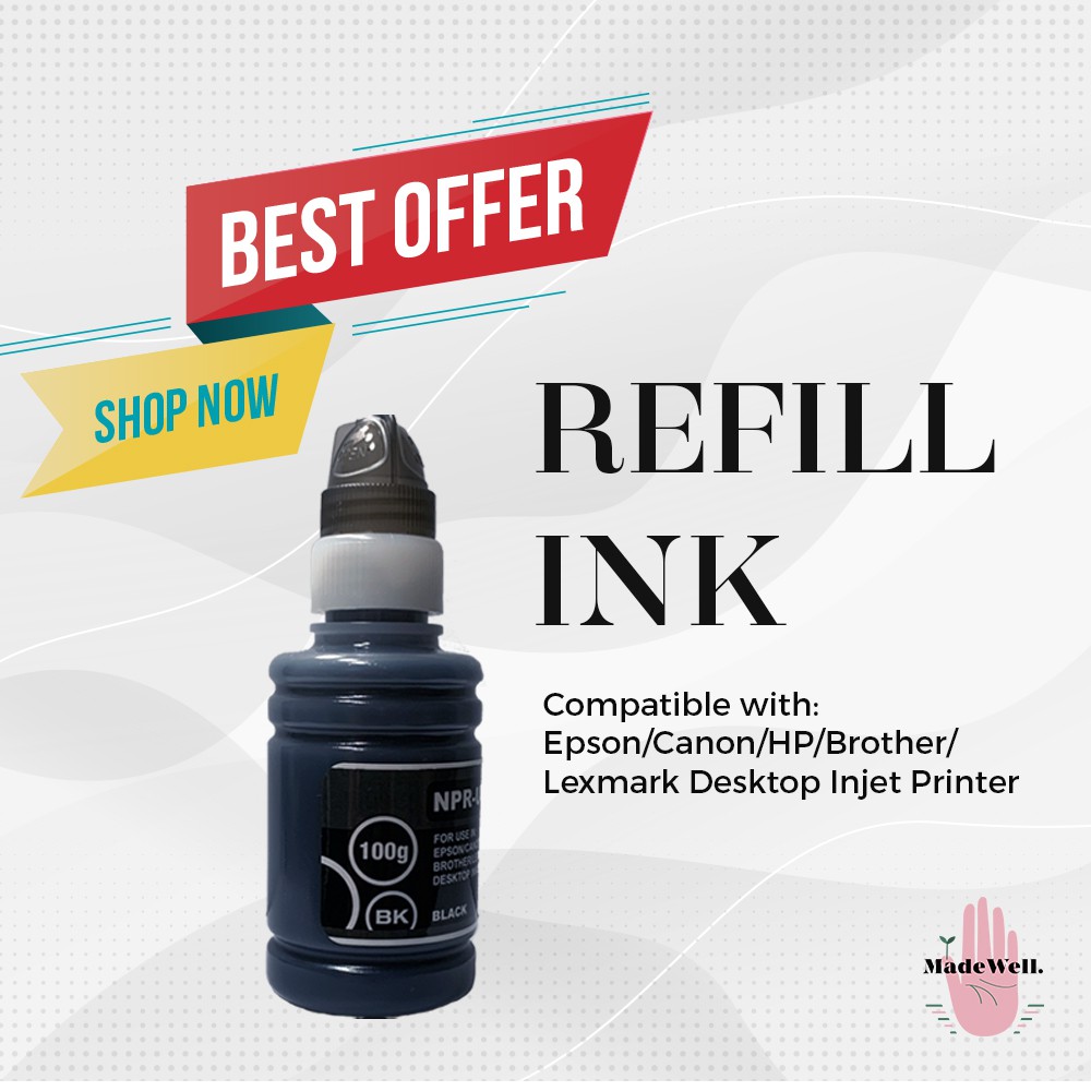 Universal Jadi ink FOR PRINTER [Epson/Canon/HP/Brother/Lexmark Desktop ...
