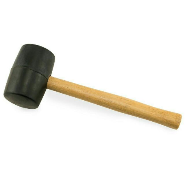 Tukul getah / Wooden Handle Rubber Mallet Hammer | Shopee Malaysia