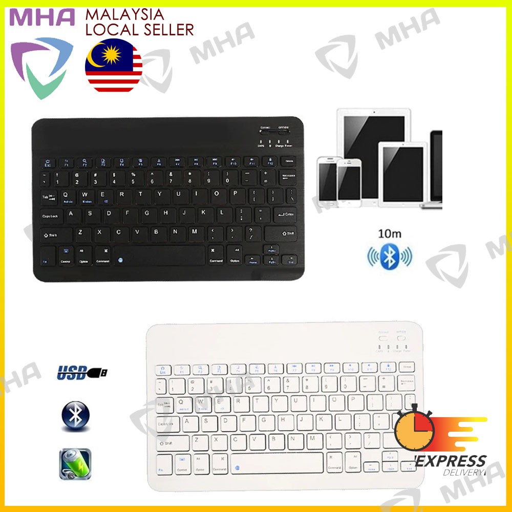 Compact 10" Bluetooth Keyboard | Shopee Malaysia